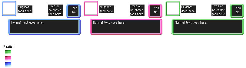 Pokemon Mystery Dungeon 2 Textboxes by WR0NGWARP on DeviantArt