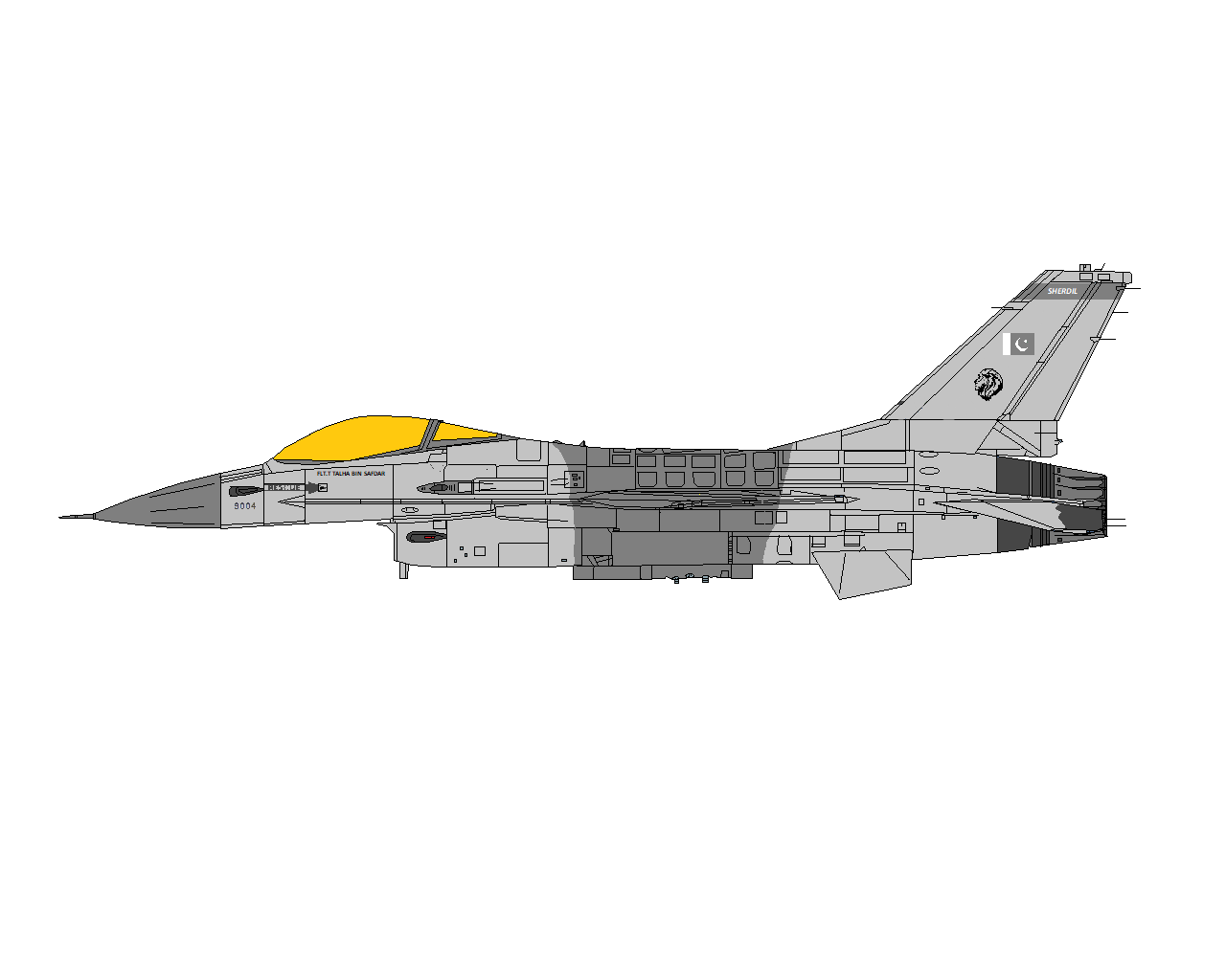 PAF F-16 ADF Sherdil by TalhaBSafdar on DeviantArt