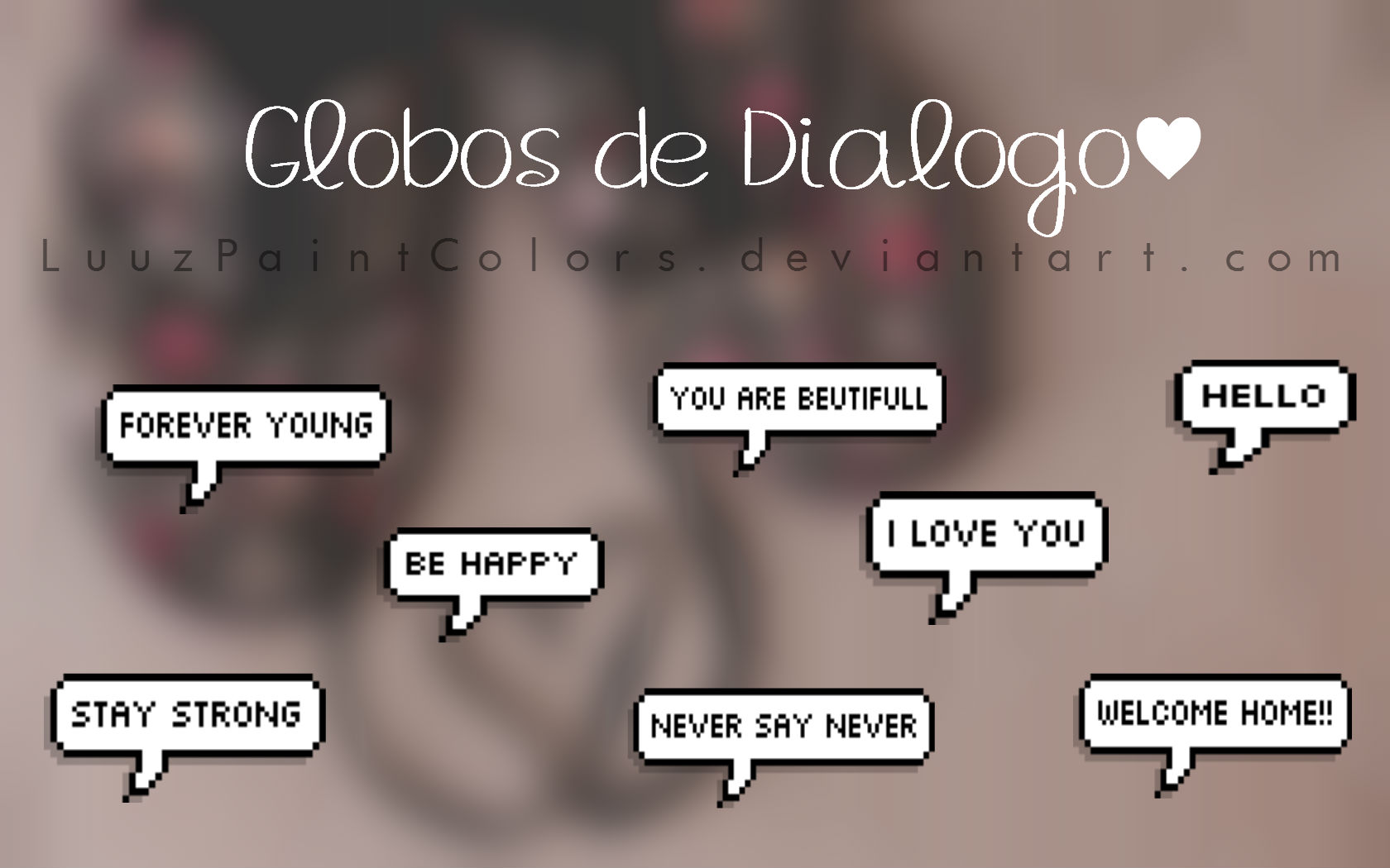 Globos De Dialogo by LuuzPaintColors on DeviantArt