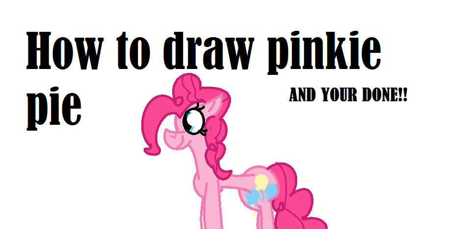 How to draw PINKIE PIE by Chicsthechik on DeviantArt