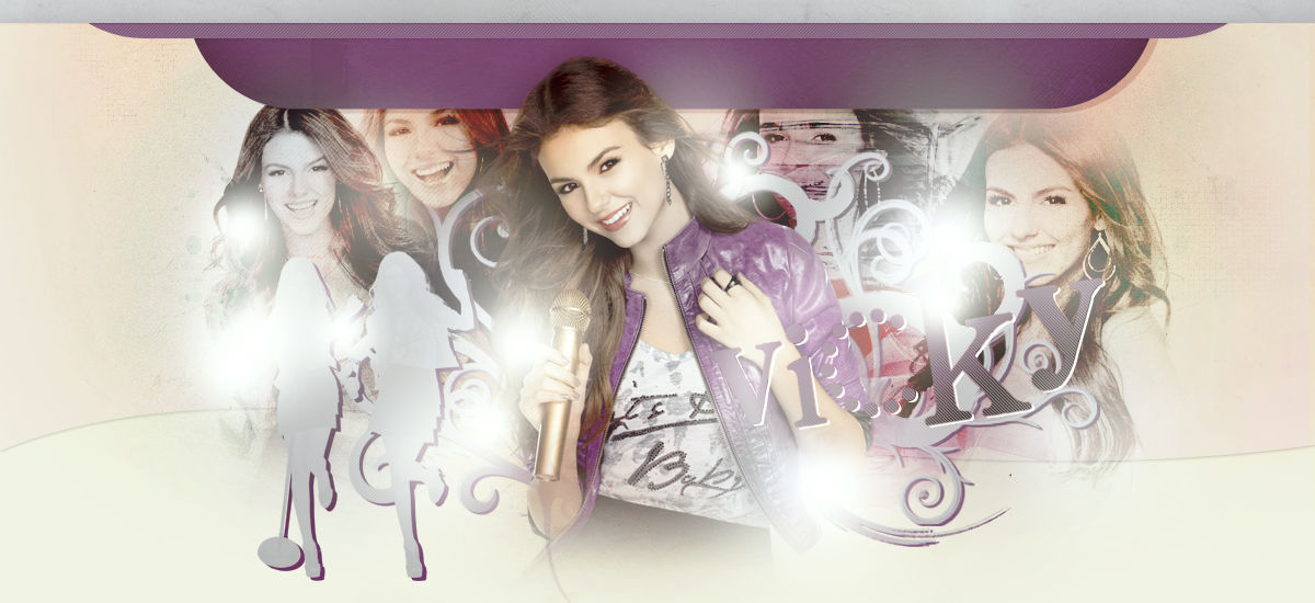 Victoria Justice PSD header by ChocolateCream-Betty on DeviantArt