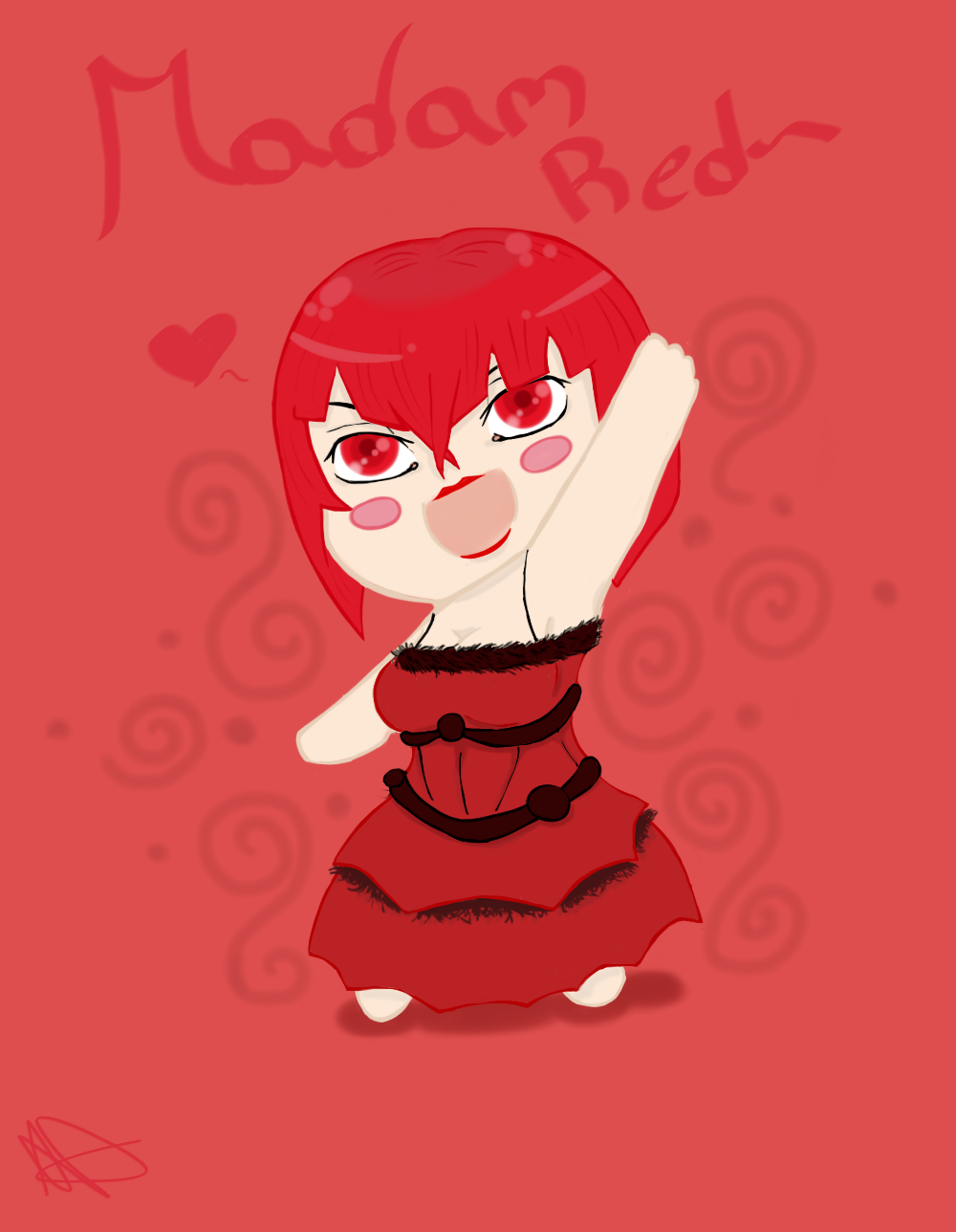 Madam Red by AdelayArmstrong on DeviantArt