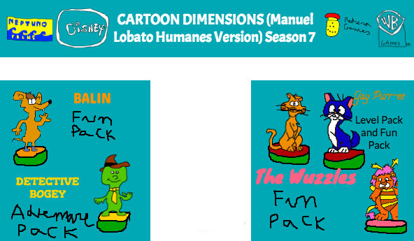 Cartoon Dimensions (Manuel Version) Season 7 by timmybrisbyfan1925 on ...