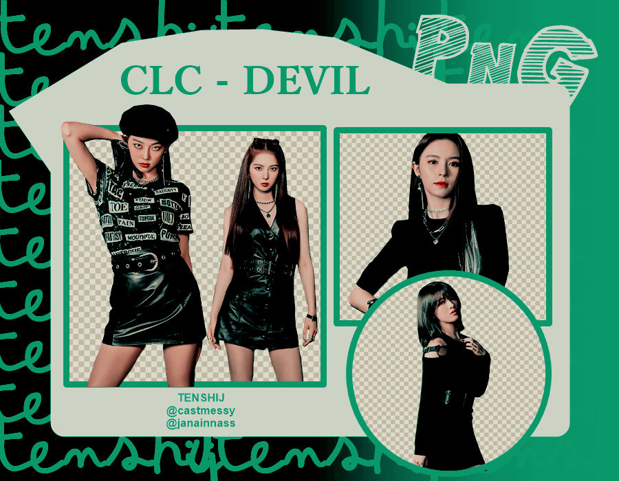 CLC - DEVIL PHOTOPACK PNG by tenshij on DeviantArt