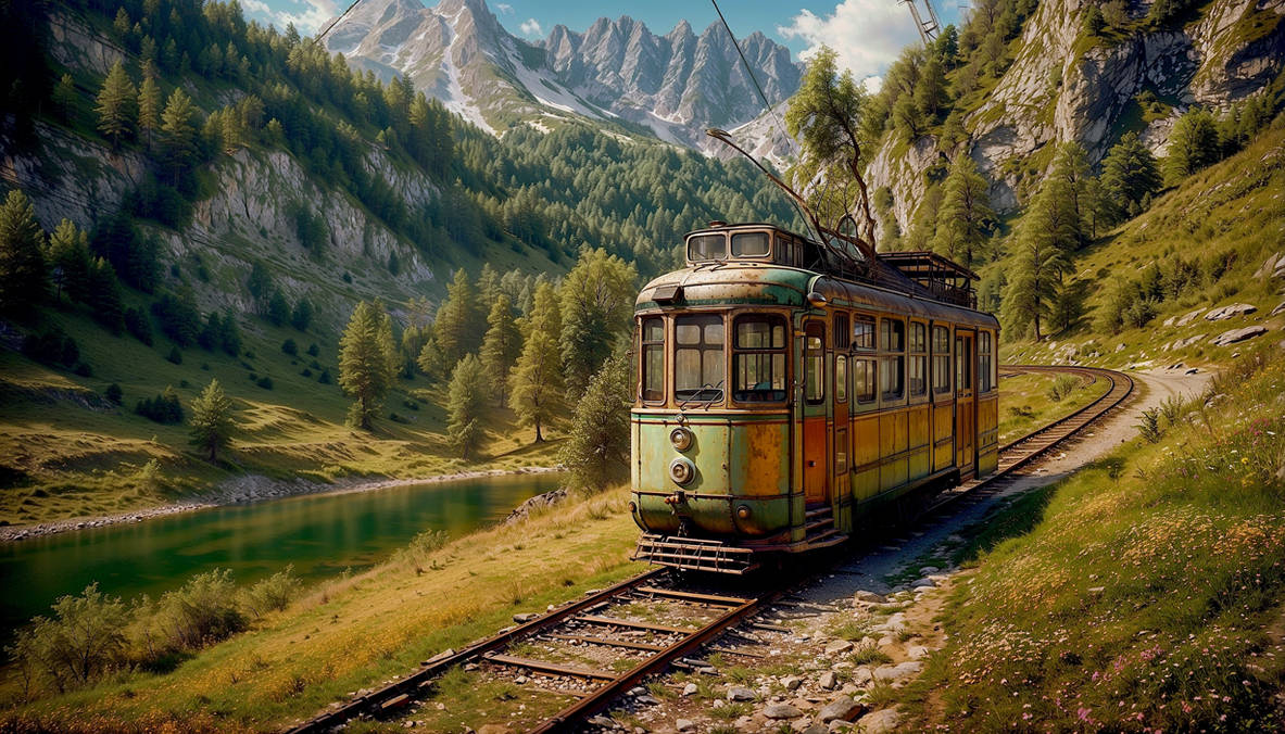 ABANDONED MOUNTAIN RAILWAY by Arlehn on DeviantArt