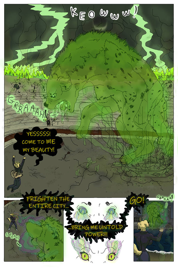 NEW Diminisher the lioness comic, Pg. 2, GHOST by animagusurreal on ...