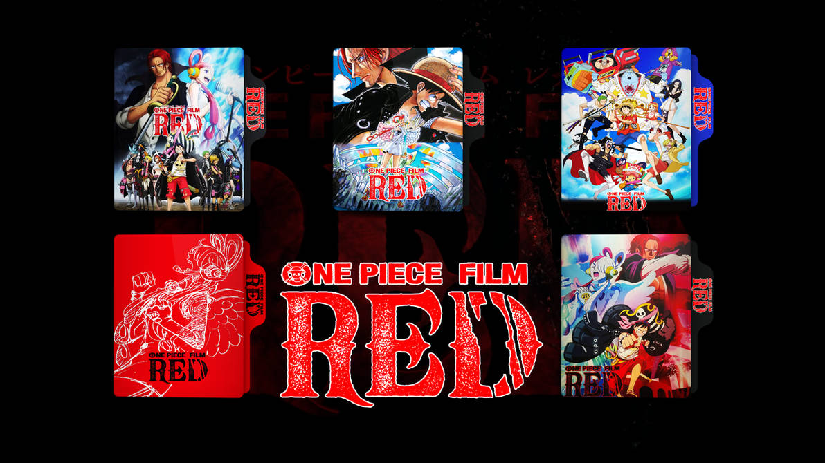 One Piece Film: Red Folder Icon by bangkullAK on DeviantArt