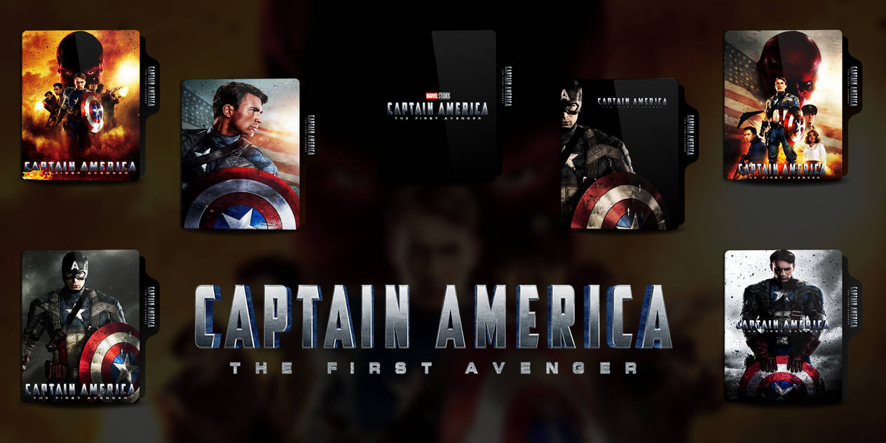Captain America - the First Avenger Folder Icon by bangkullAK on DeviantArt