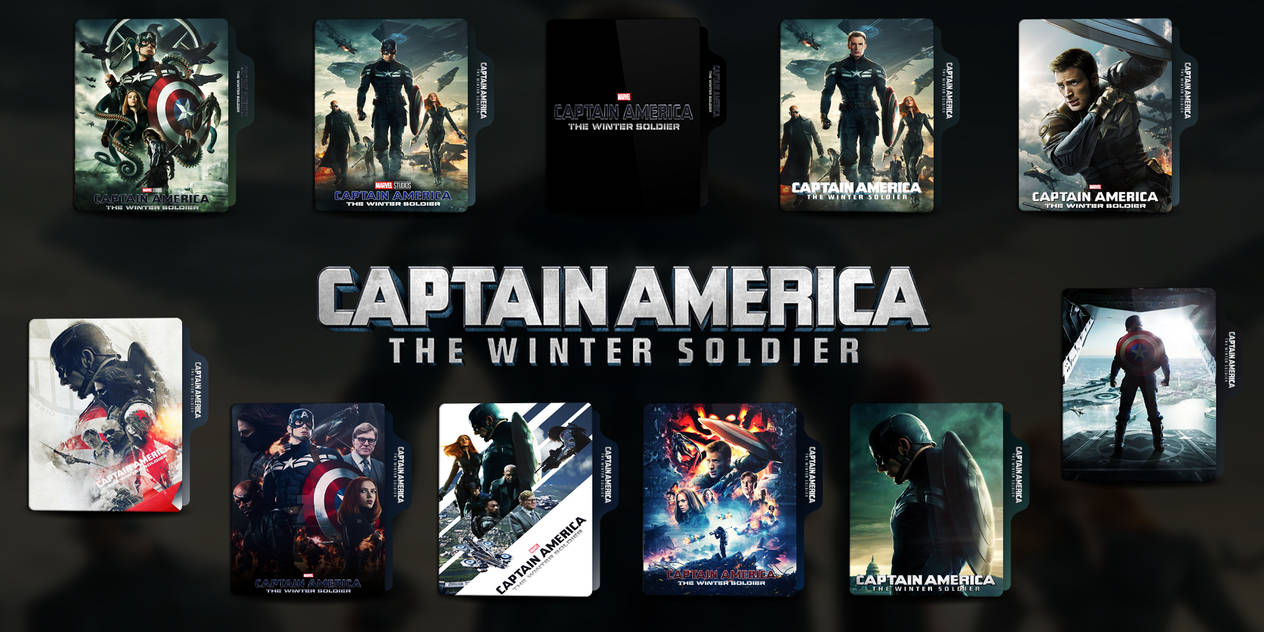 Captain America: The Winter Soldier Folder Icon by bangkullAK on DeviantArt