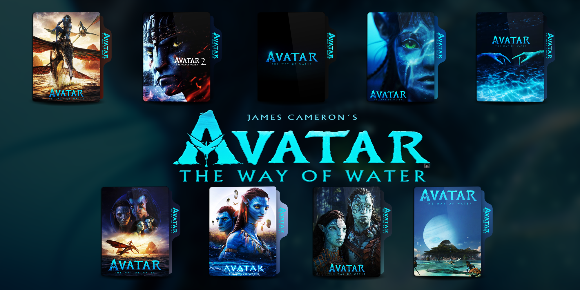 Avatar: The Way of Water Folder Icon by bangkullAK on DeviantArt