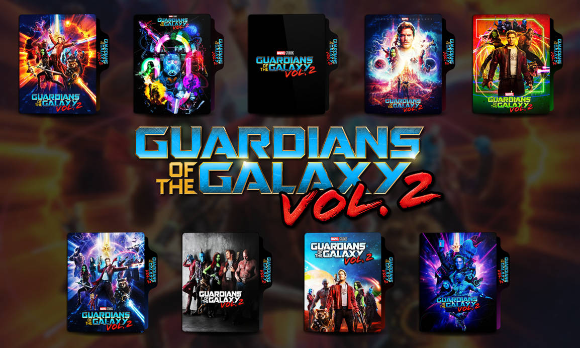 Guardians of the Galaxy Vol. 2 Folder Icon by bangkullAK on DeviantArt