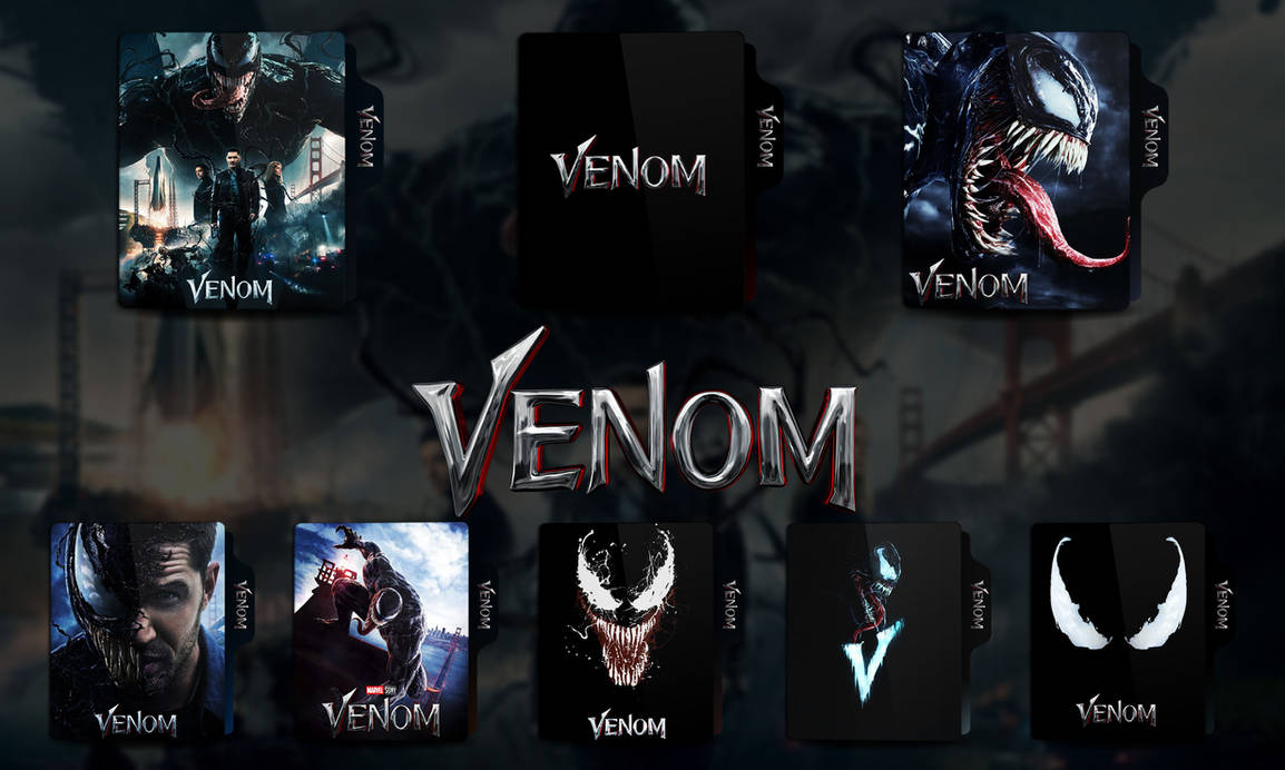 Venom Folder Icon by bangkullAK on DeviantArt