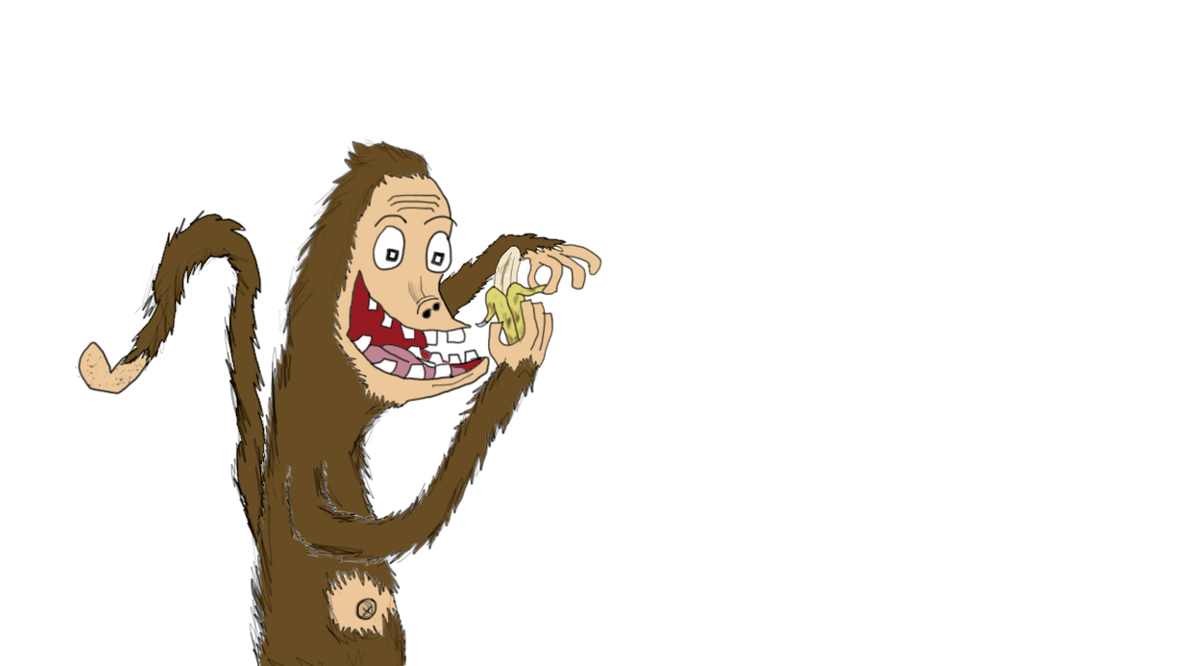 Creepy Monkey by choskins on DeviantArt