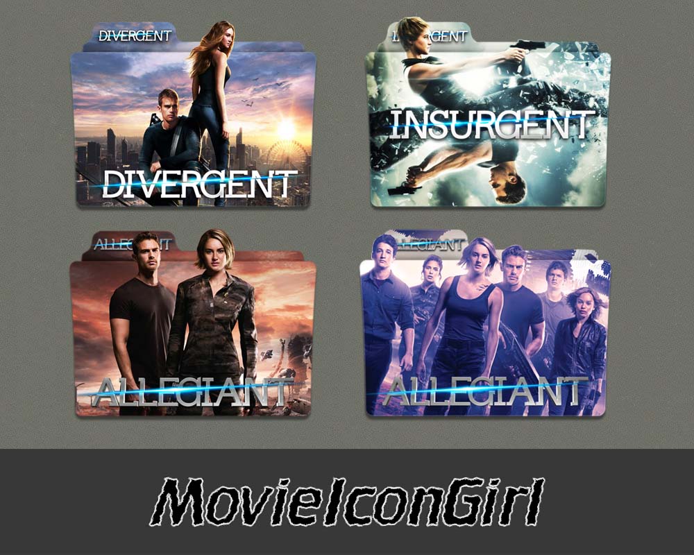 The Divergent Series Folder Icon Pack by MovieIconGirl on DeviantArt