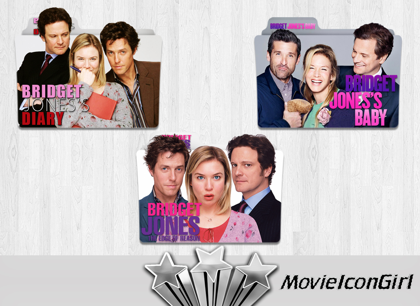 Bridget Jones's Collection Folder Icon Pack by MovieIconGirl on DeviantArt