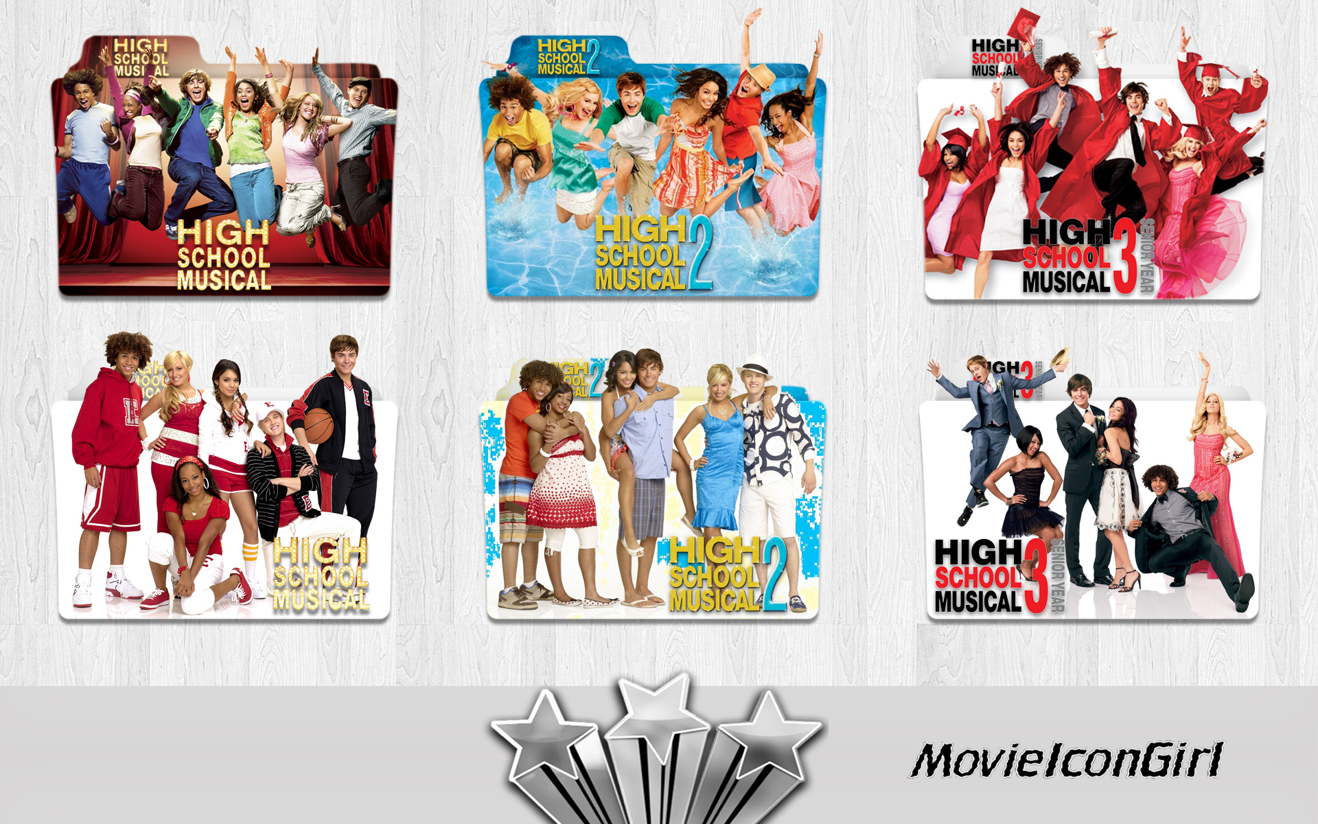 High School Musical Collection Folder Icon Pack by MovieIconGirl on DeviantArt