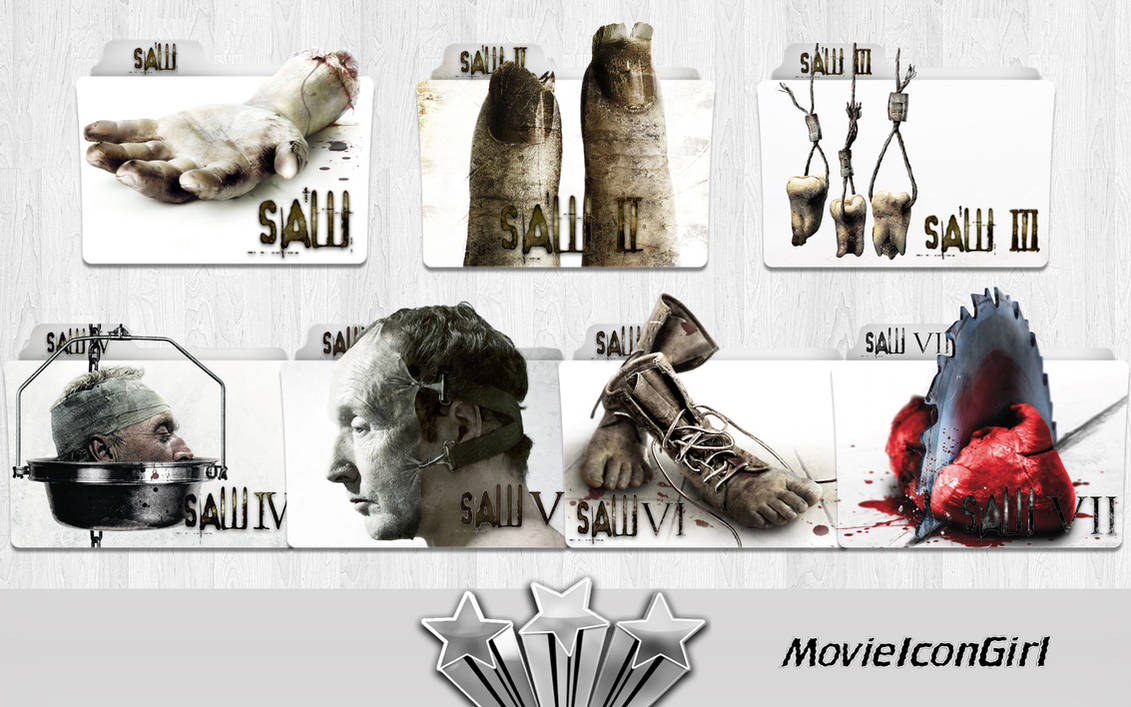 Saw Collection Folder Icon Pack by MovieIconGirl on DeviantArt