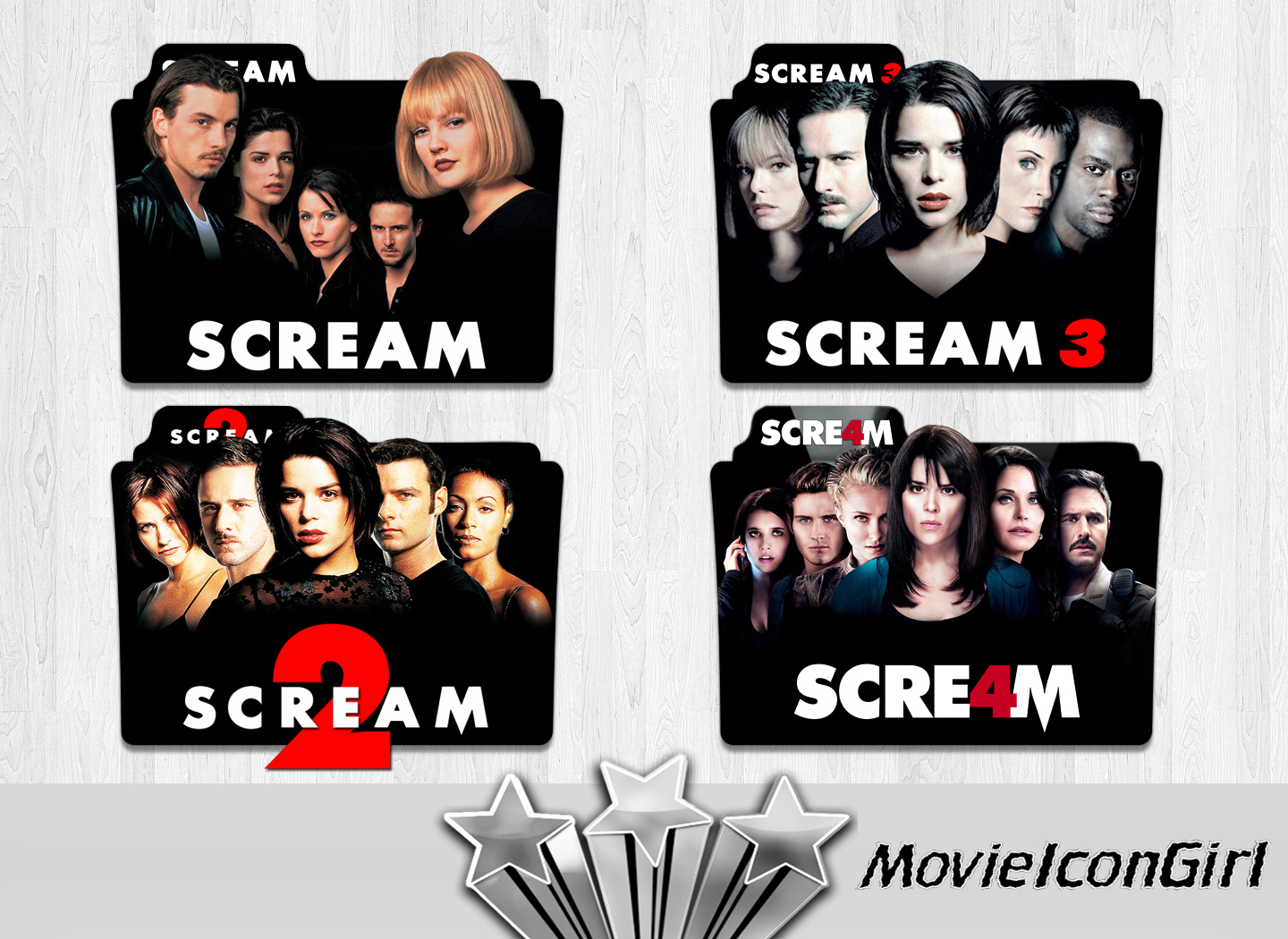 Scream Collection Folder Icon Pack by MovieIconGirl on DeviantArt