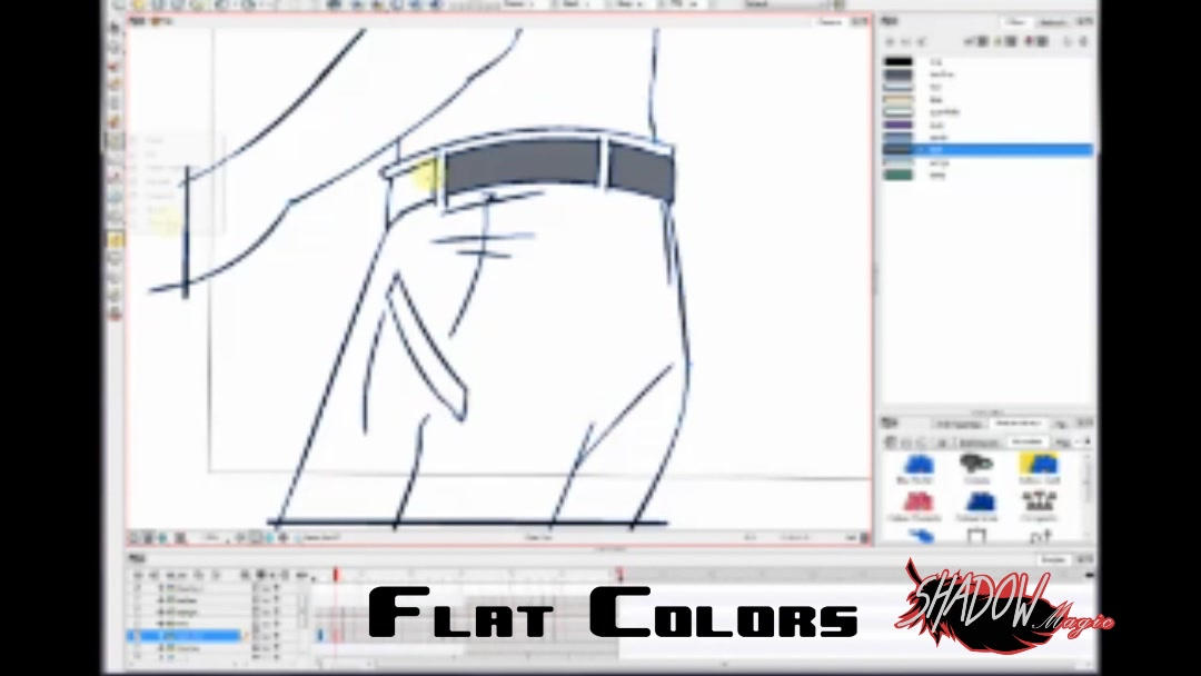 2D Animation Process by tiffa on DeviantArt