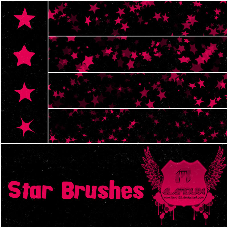 Star Brushes by favo123 on DeviantArt