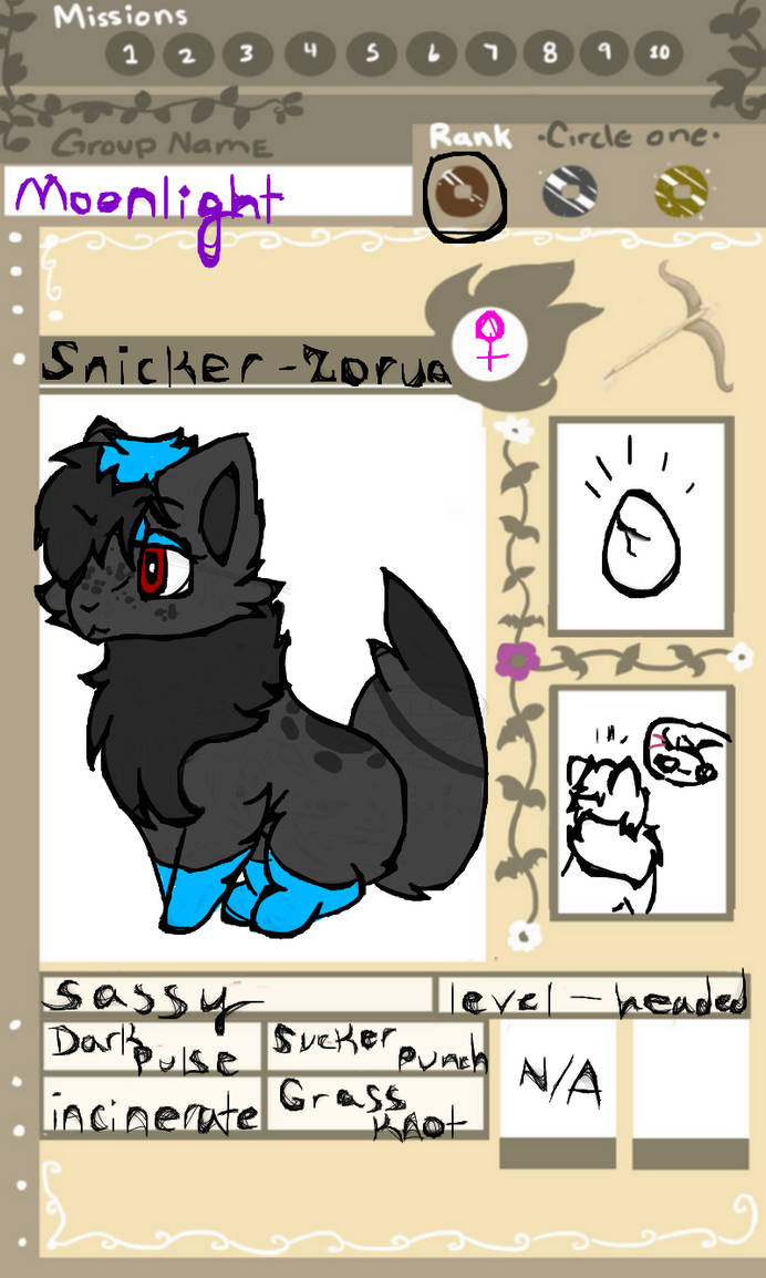 [PMD-F] snicker by FrozenCherry99 on DeviantArt