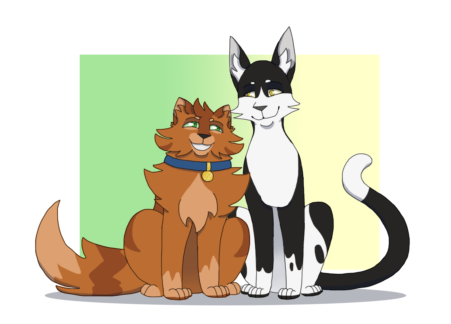 Tallstar and Jake by FadedKat on DeviantArt