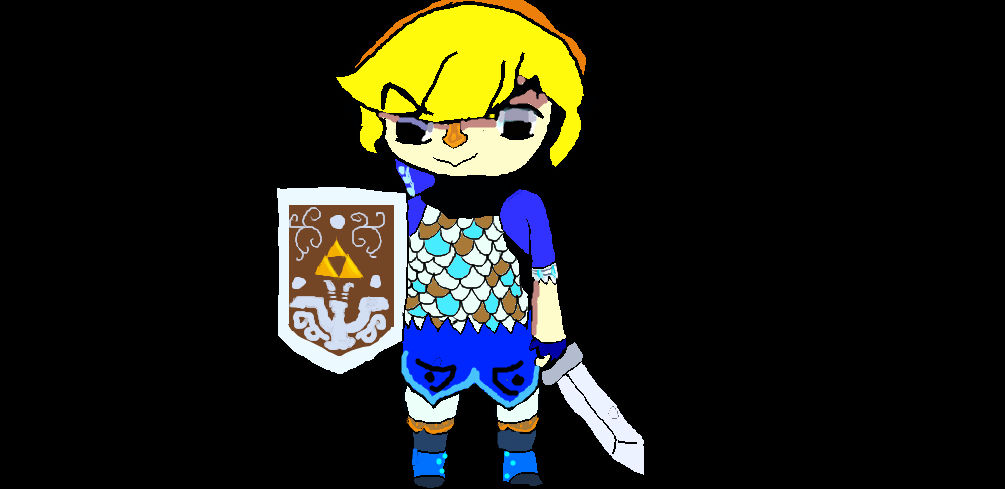 Link Zora Doodle by 357Sneak on DeviantArt