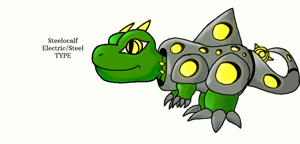 Steelocalf (Fakemon) by MeowingZ on DeviantArt