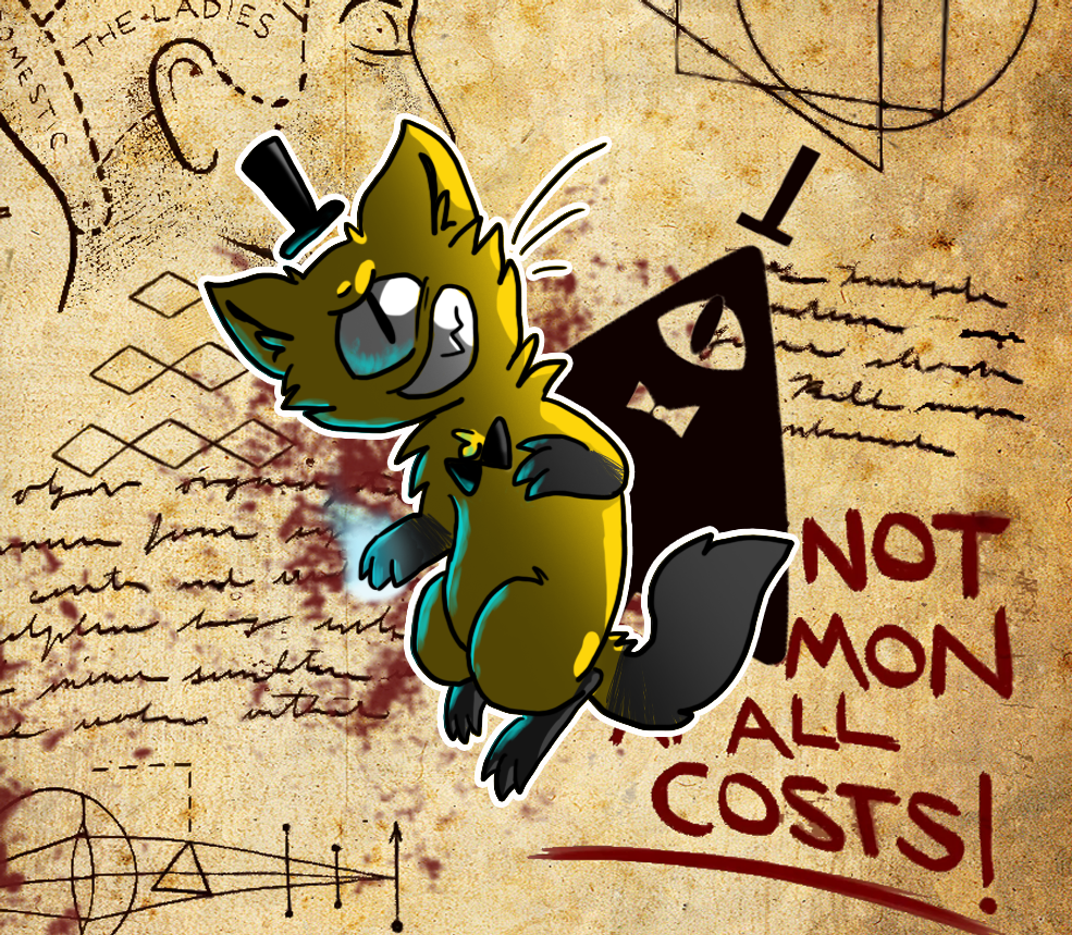Bill Cipher by Wafflefur on DeviantArt