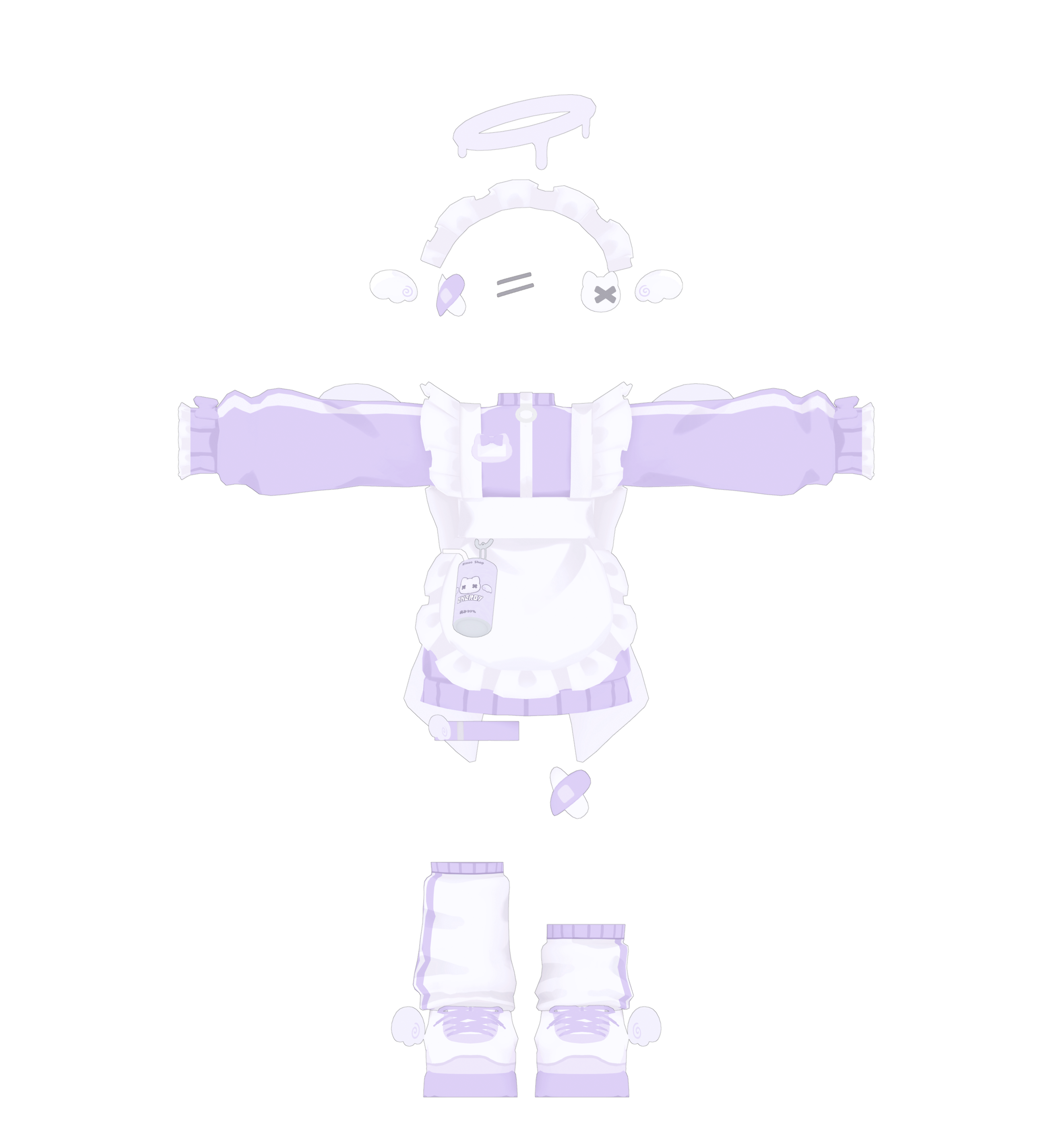 MMD FBX Jersey Tracksuit Maid dl by TheSoftMochi on DeviantArt