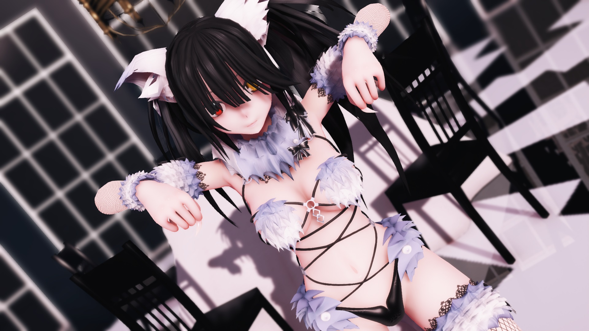 MMD KILLER B Cat Kurumi by chise306 on DeviantArt