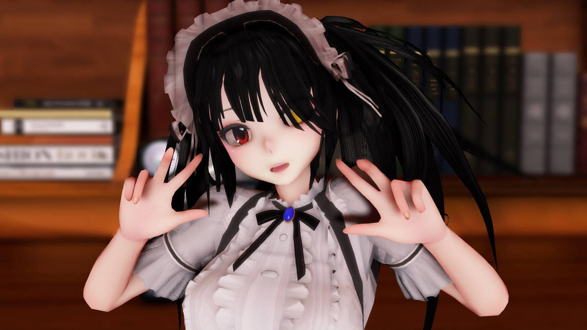 MMD Hibikase maid kurumi by chise306 on DeviantArt