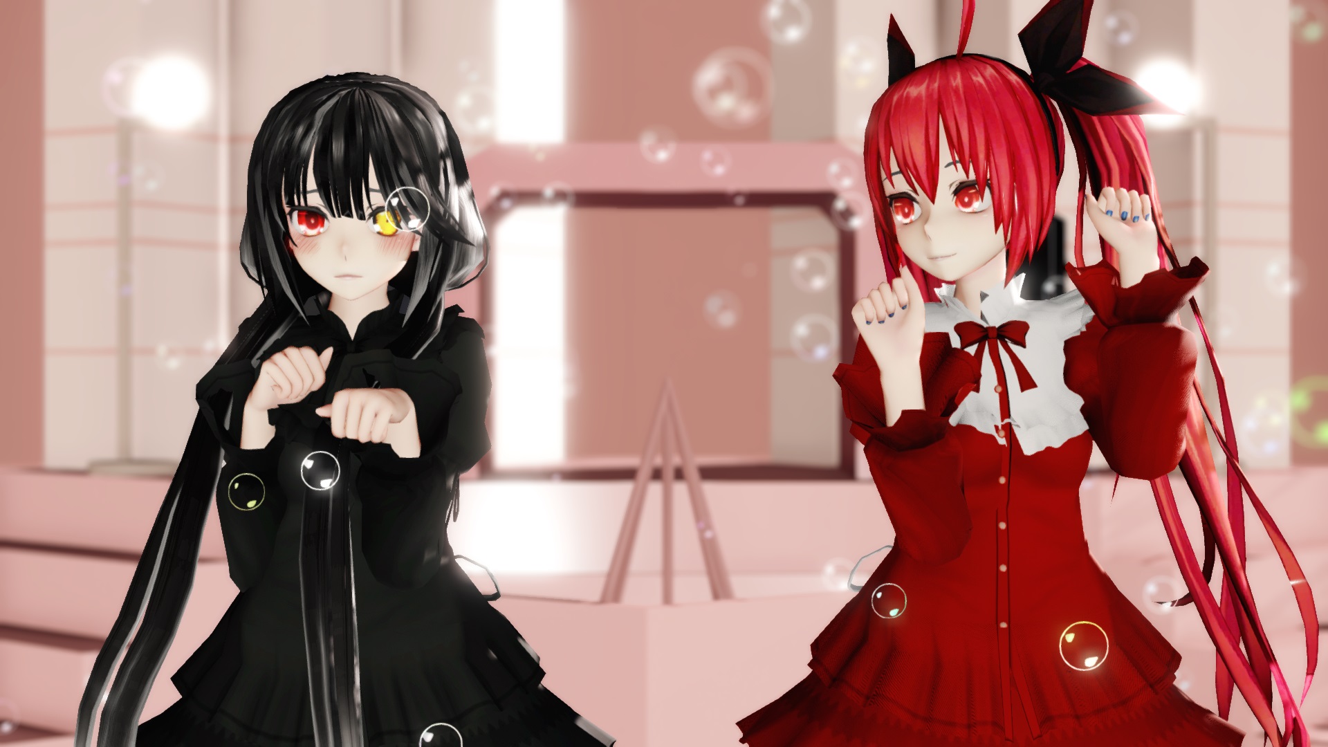 MMD kurumi*Kotori by chise306 on DeviantArt