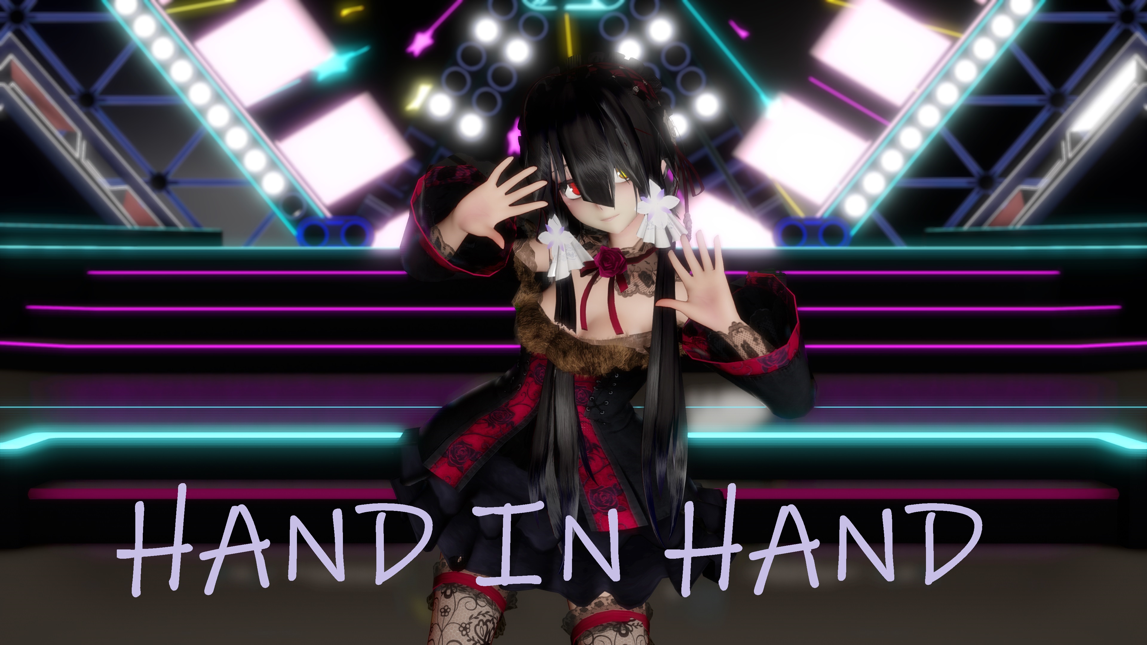 MMD Hand In Hand DIVA Lolita kurumi by chise306 on DeviantArt