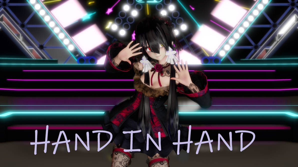 MMD Hand In Hand DIVA Lolita kurumi by chise306 on DeviantArt