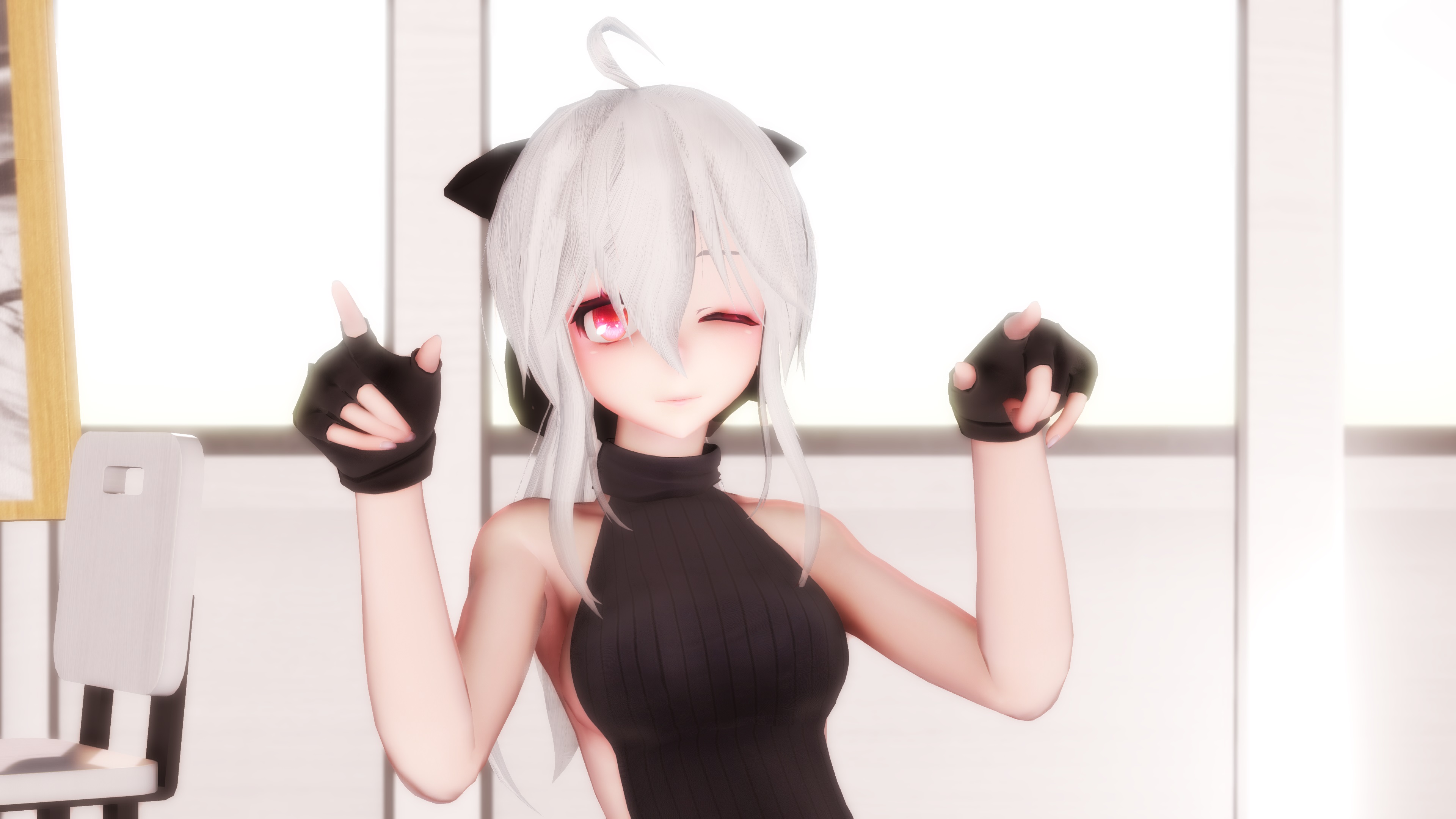Mmd Ch4nge Haku By Chise306 On Deviantart