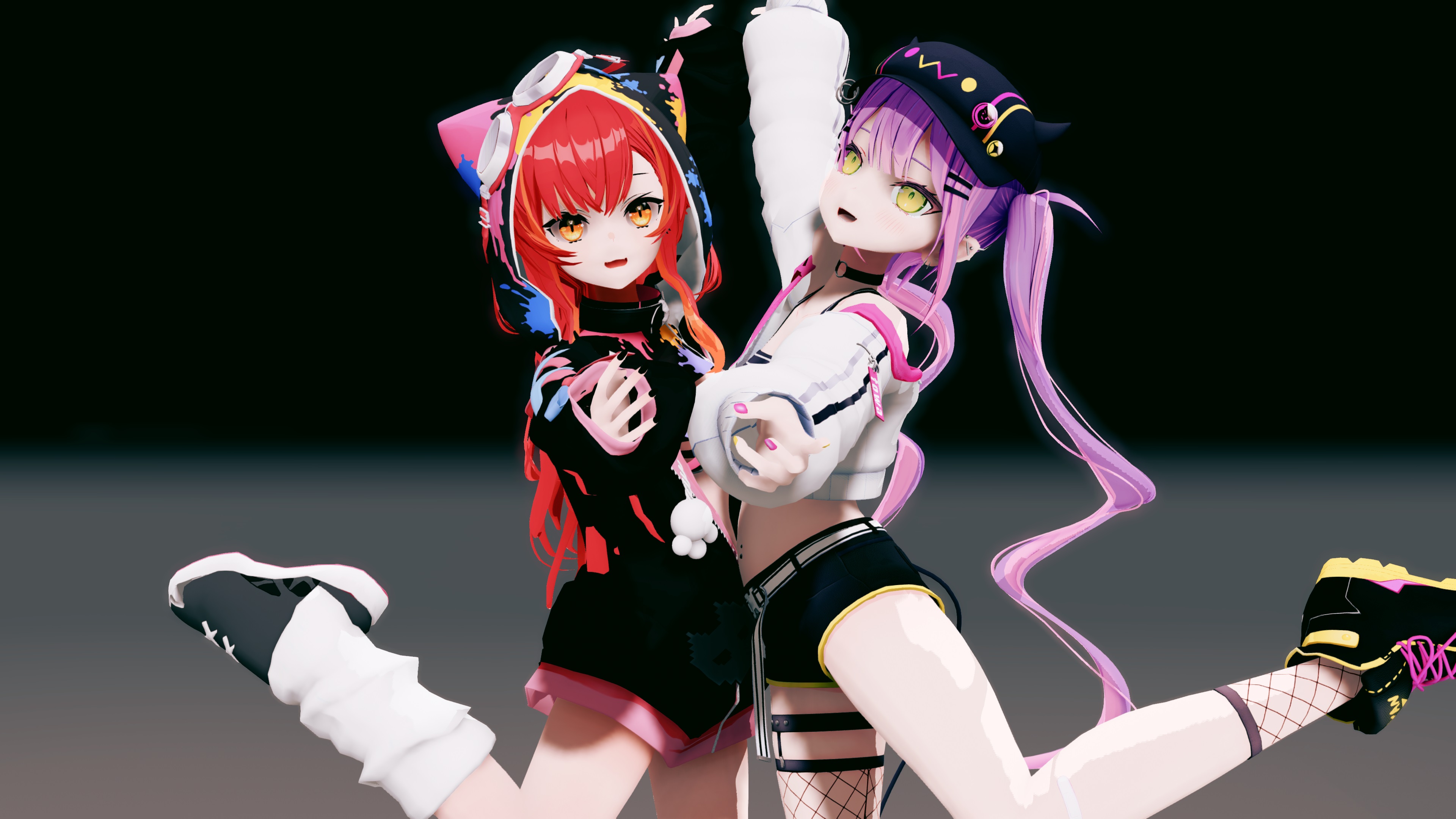 MMD Hotel Moonside - wa.Remix towa x tsuna nekot by chise306 on DeviantArt