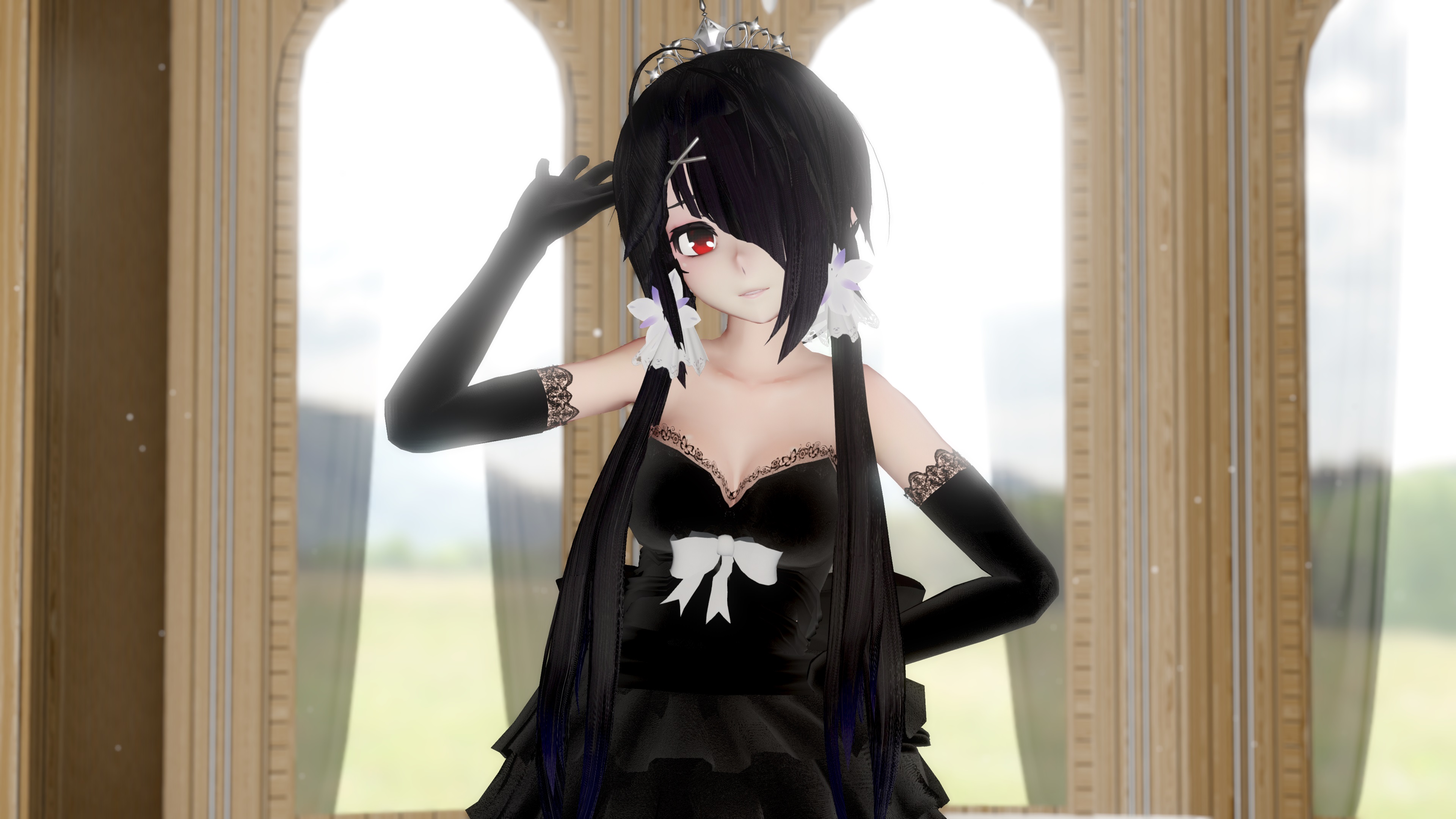 MMD Aikotoba III lace dress kurumi by chise306 on DeviantArt