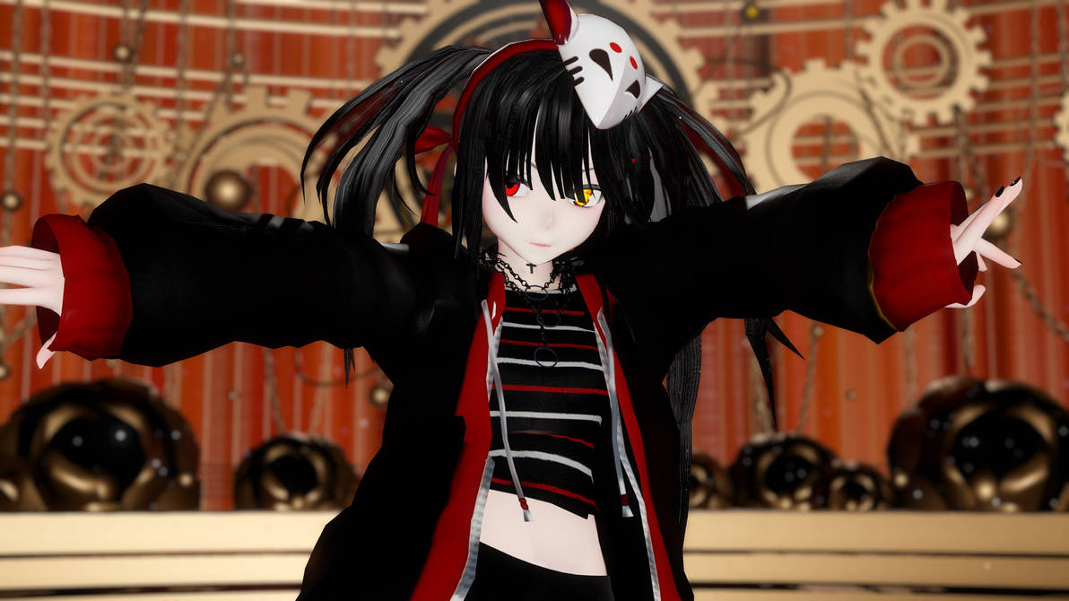 MMD cool kurumi by chise306 on DeviantArt