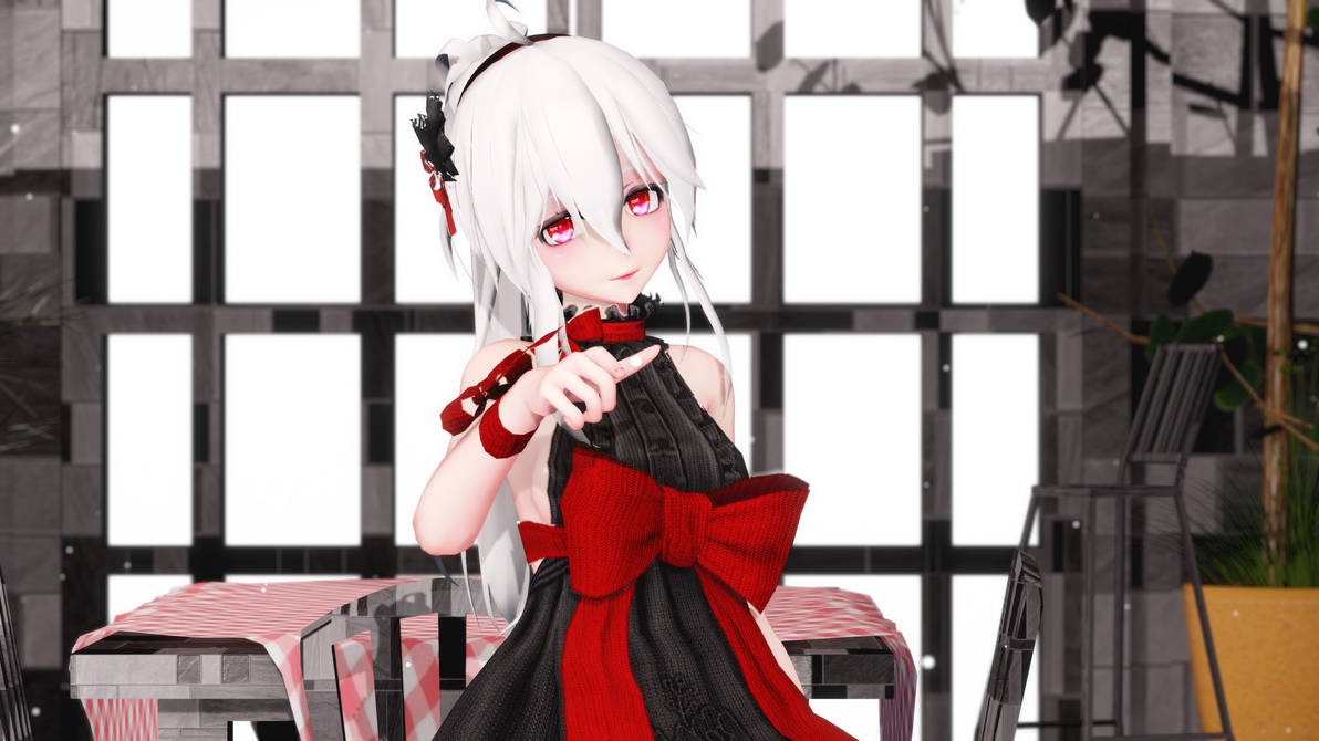 MMD Overdose Pink Sky Haku by chise306 on DeviantArt