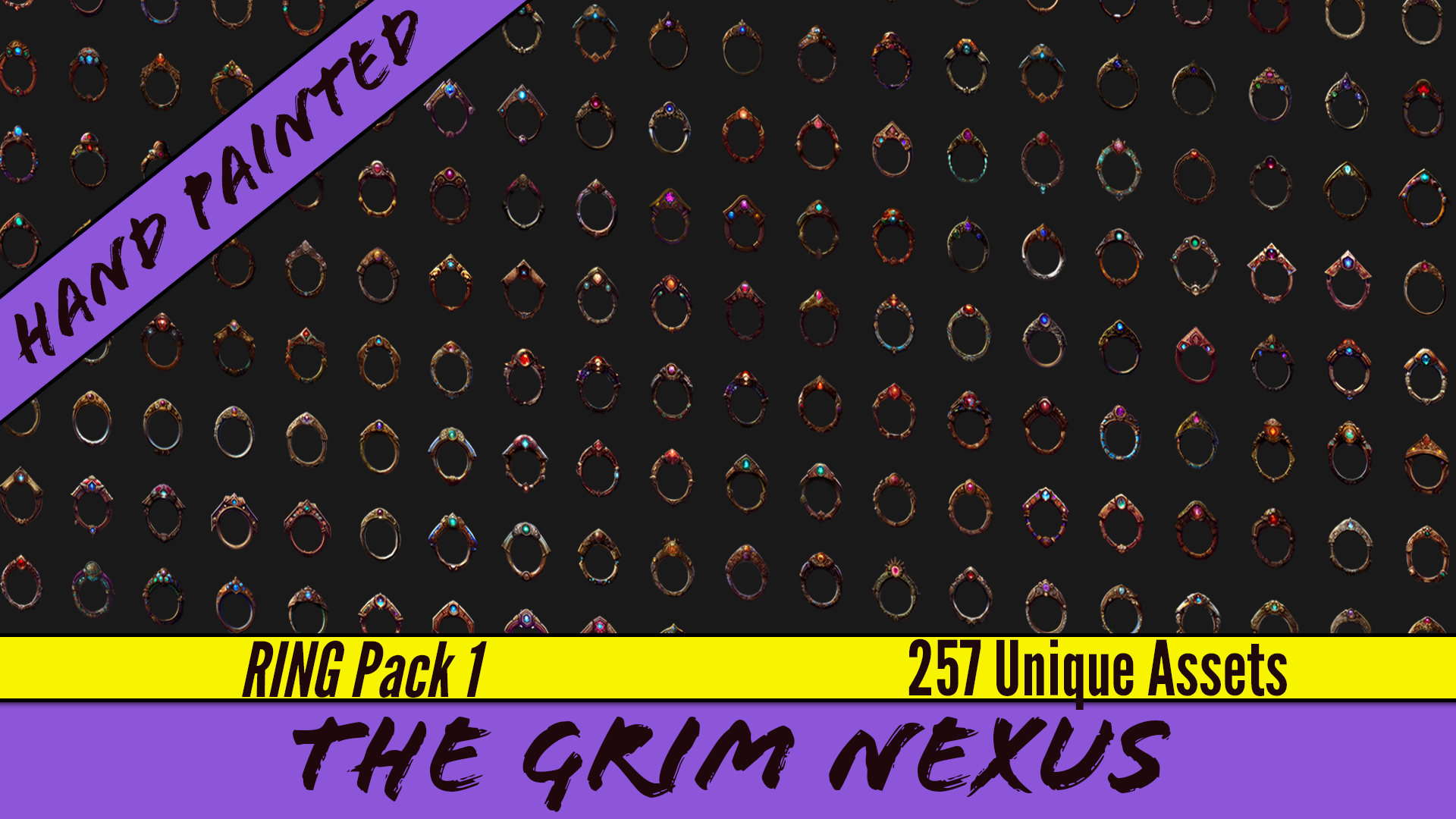 Ring Pack 1 Sprite Sheet by Grimshad3 on DeviantArt