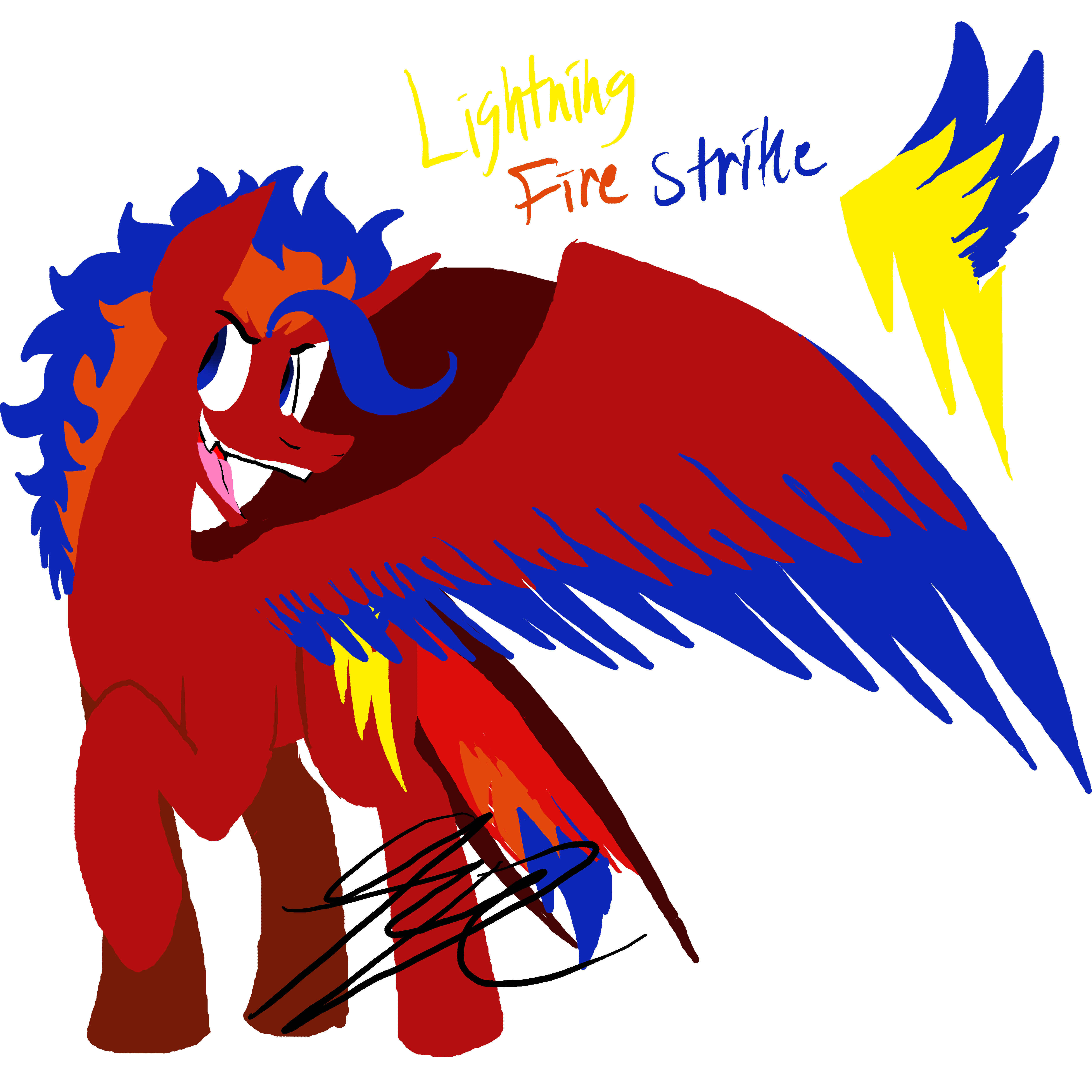 Lightning Fire Strike by PerryPickny on DeviantArt