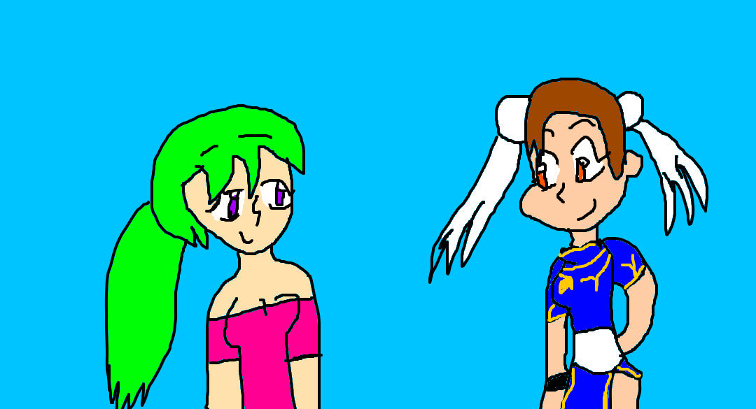 Me And Chun Li By Thenewne On Deviantart