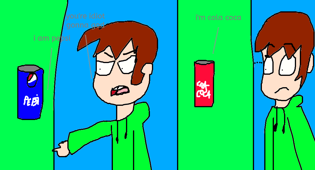 edds vs pepsi with cola coca by Thenewne on DeviantArt