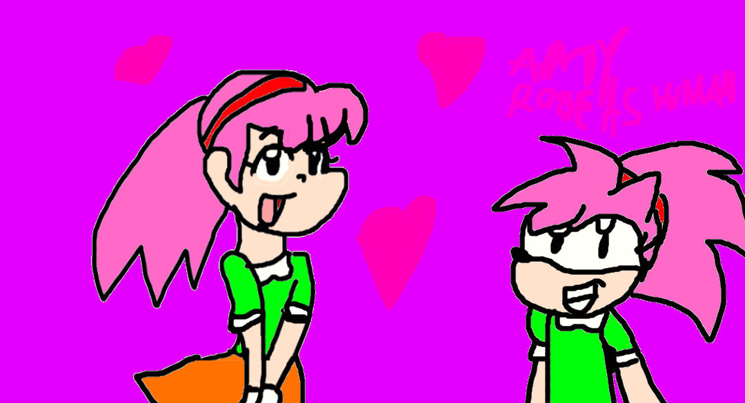 classic amy rose as human by Thenewne on DeviantArt