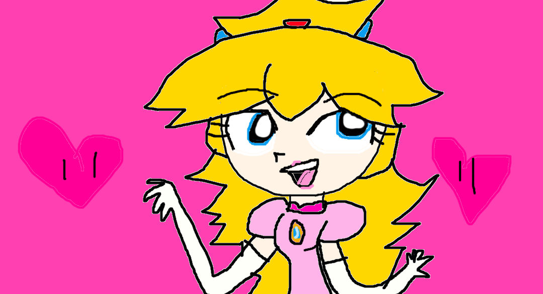 princess peach with milky way and galaxy girls by Thenewne on DeviantArt