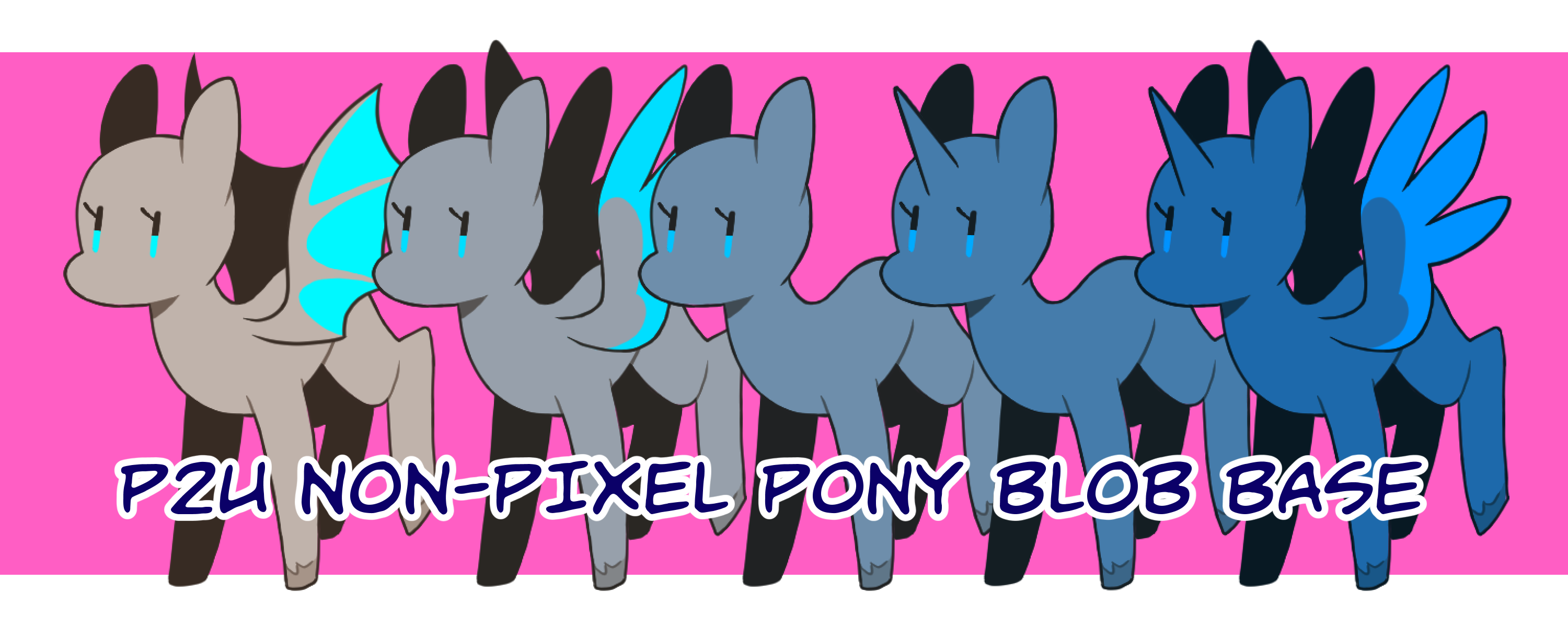 [BASE MOVED] MLP NON-PIXEL PONY BLOBS [READ DESC.] by Ketchup-Obsessed ...