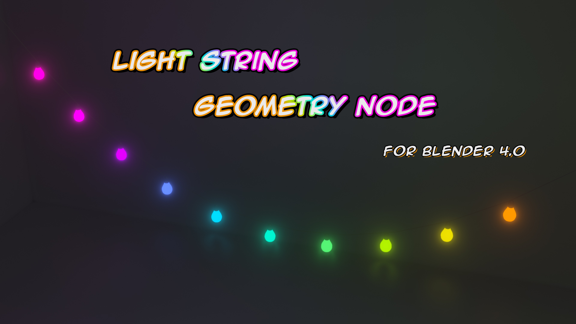 Free Light String Geometry Node by ArdathkSheyna on DeviantArt