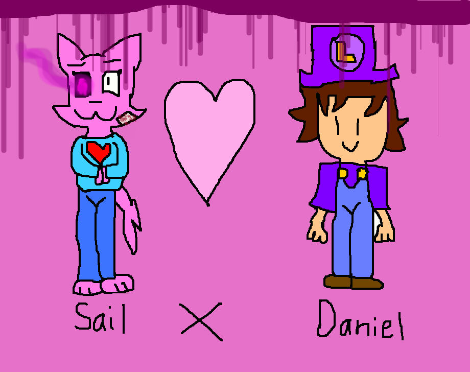 SAil x Daniel Fan Art ( For Trubite) REMASTERED by BellaTheBunnyYT on ...