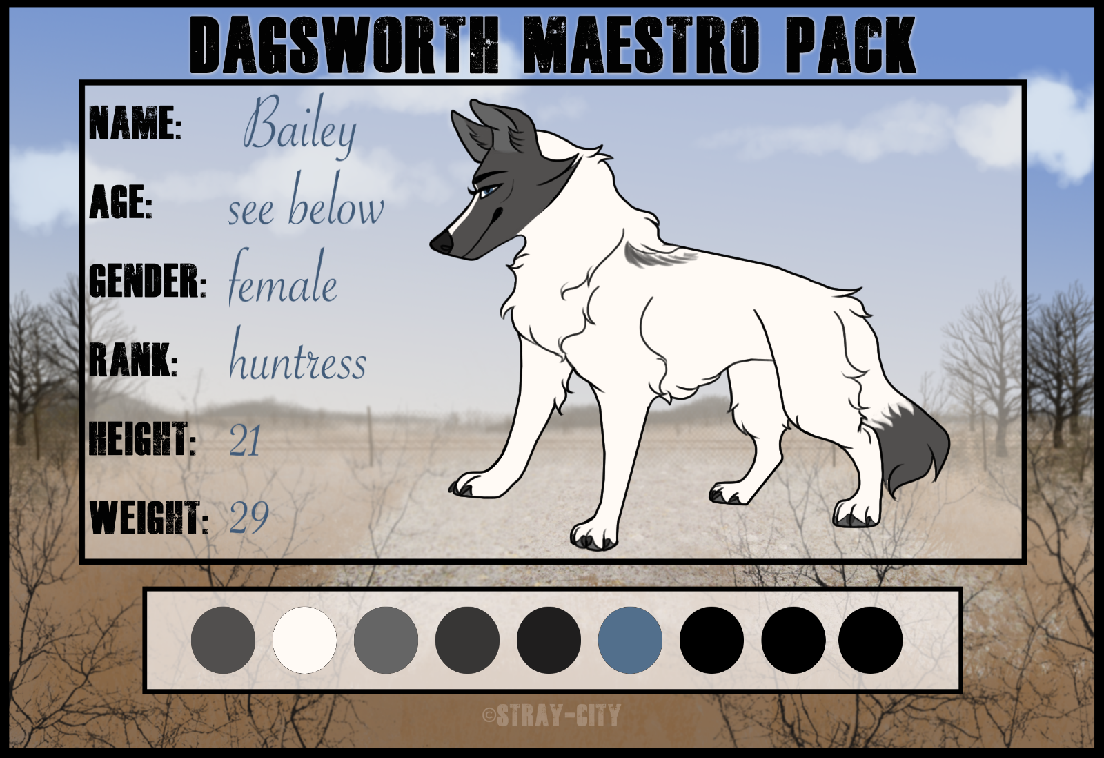 new Bailey ref! by alexwolflover777 on DeviantArt